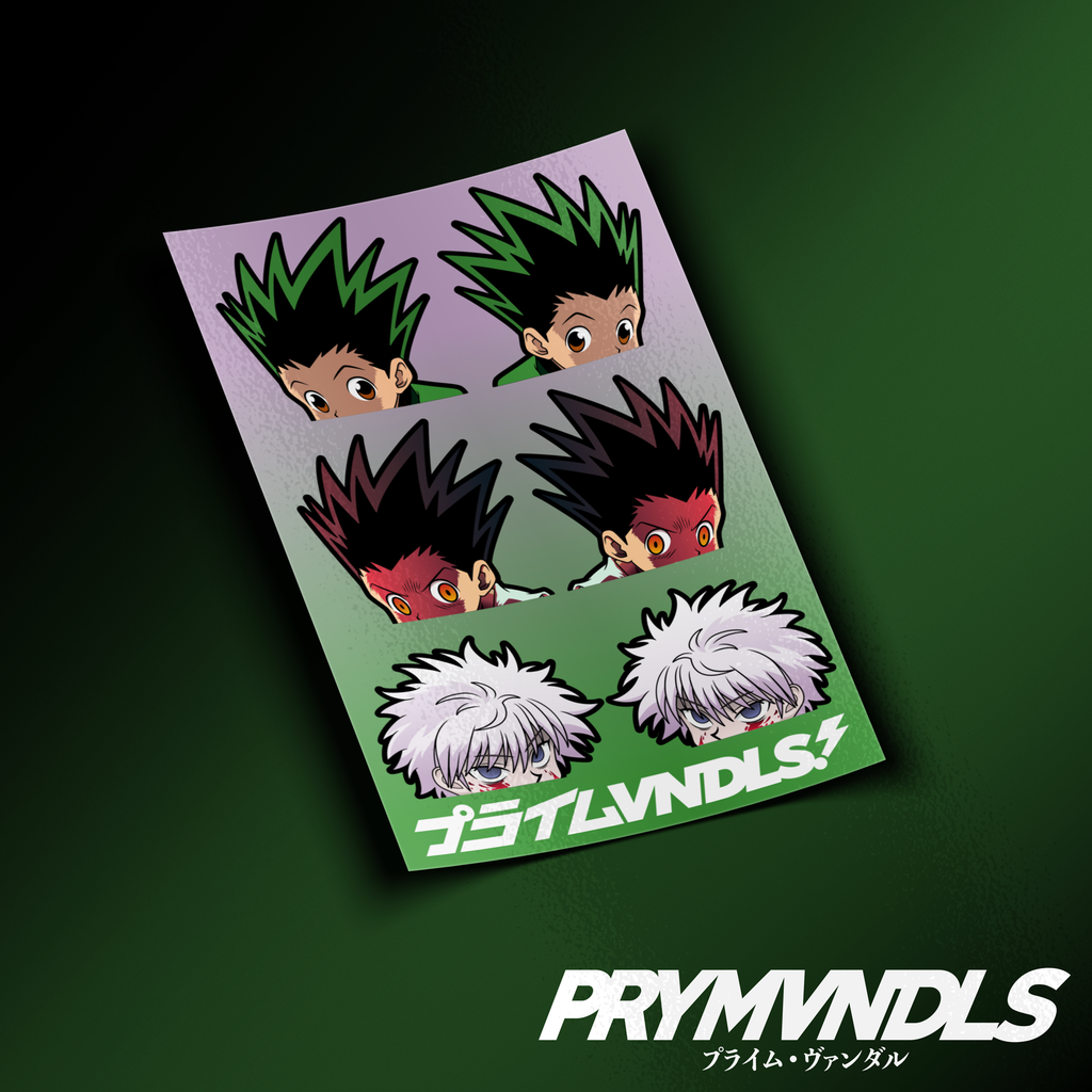Gon & Killua Mini Peeker Pack – Prime Vandals